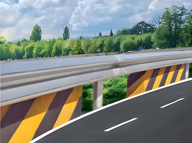 Traffic Guardrail Double Wave Highway Guardrail – MRO Industrial ...