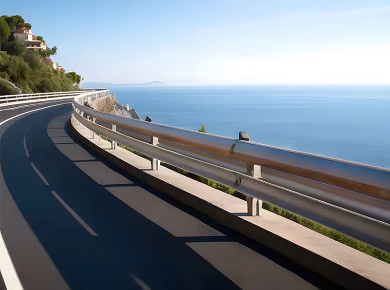 Traffic Guardrail Double Wave Highway Guardrail – MRO Industrial ...