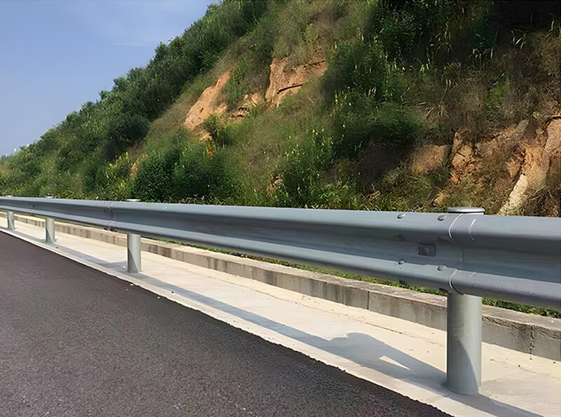 Traffic Guardrail Double Wave Highway Guardrail – MRO Industrial ...