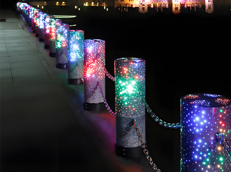 Traffic Luminous Anti Collision Pillar - YiYi Group