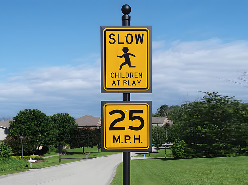 Traffic Guide Sign - YiYi Group