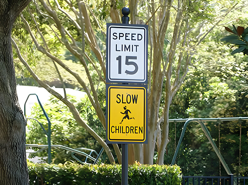 Traffic Safety Sign - YiYi Group