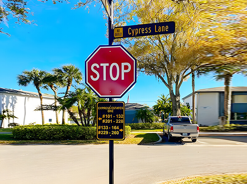 Traffic Warning Sign - YiYi Group