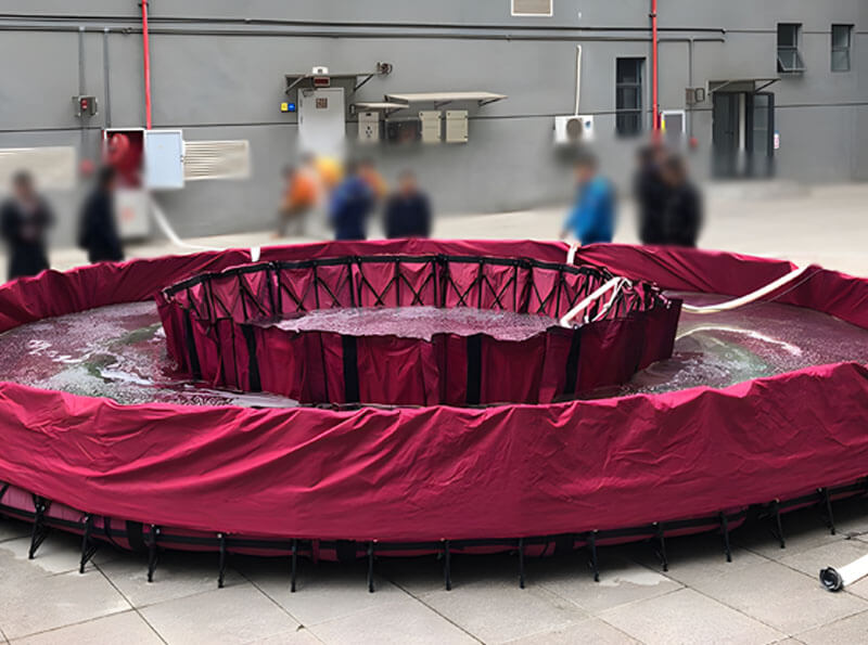 Expandable Flood Barrier